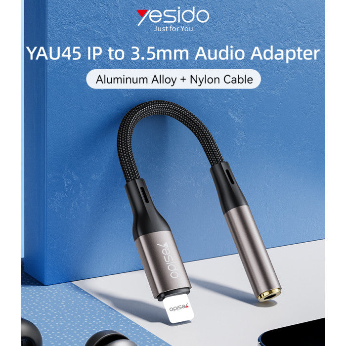 Yesido iP Lightning to 3.5mm Port Audio Cable – Phone Finity