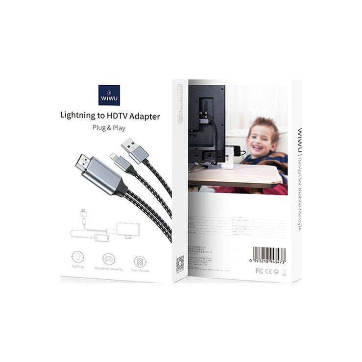 Wiwu Lightning to HDTV Adapter Cable 2M – Phone Finity